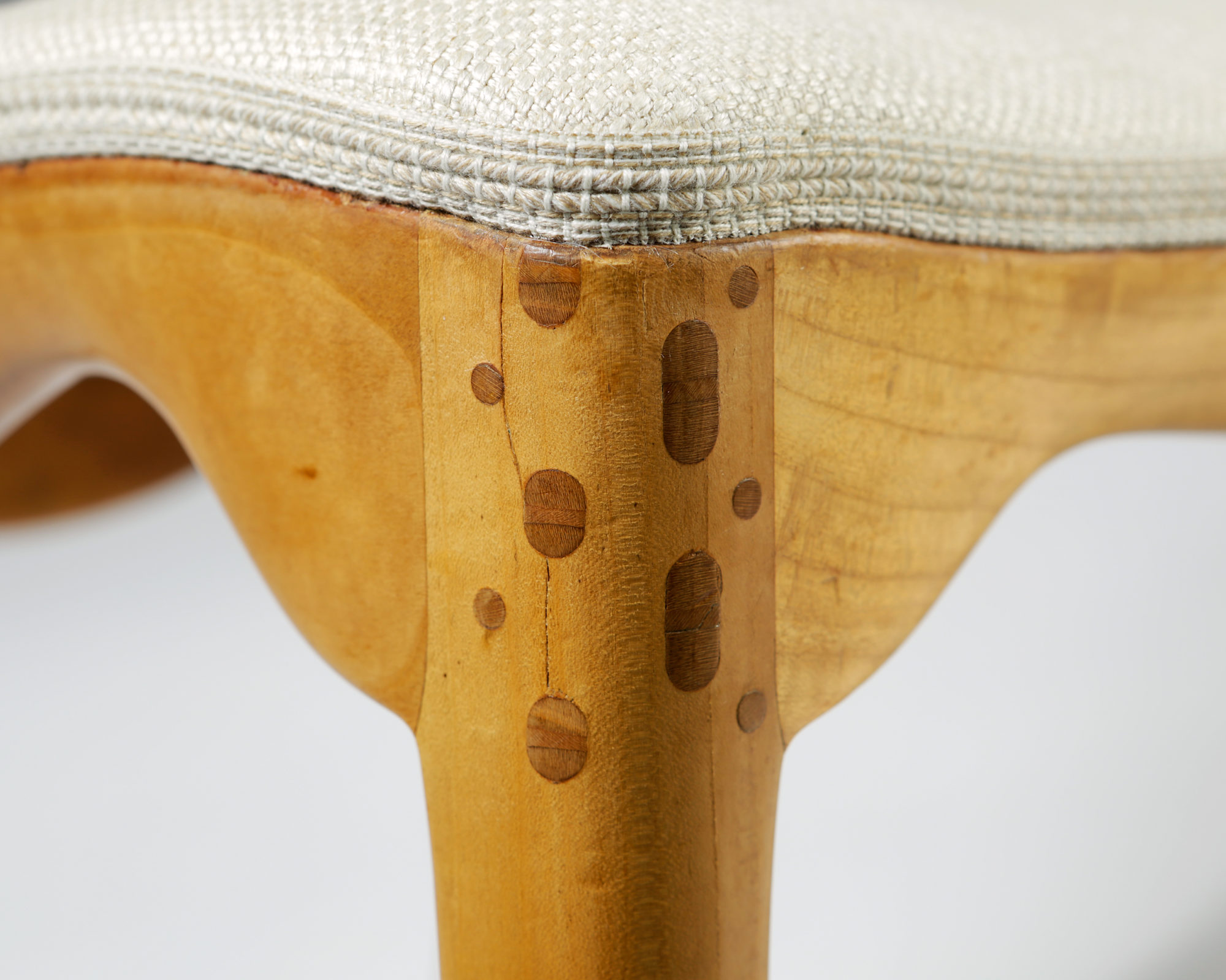 Two pierced back chairs designed by Peder Moos, Denmark. 1949. — Modernity