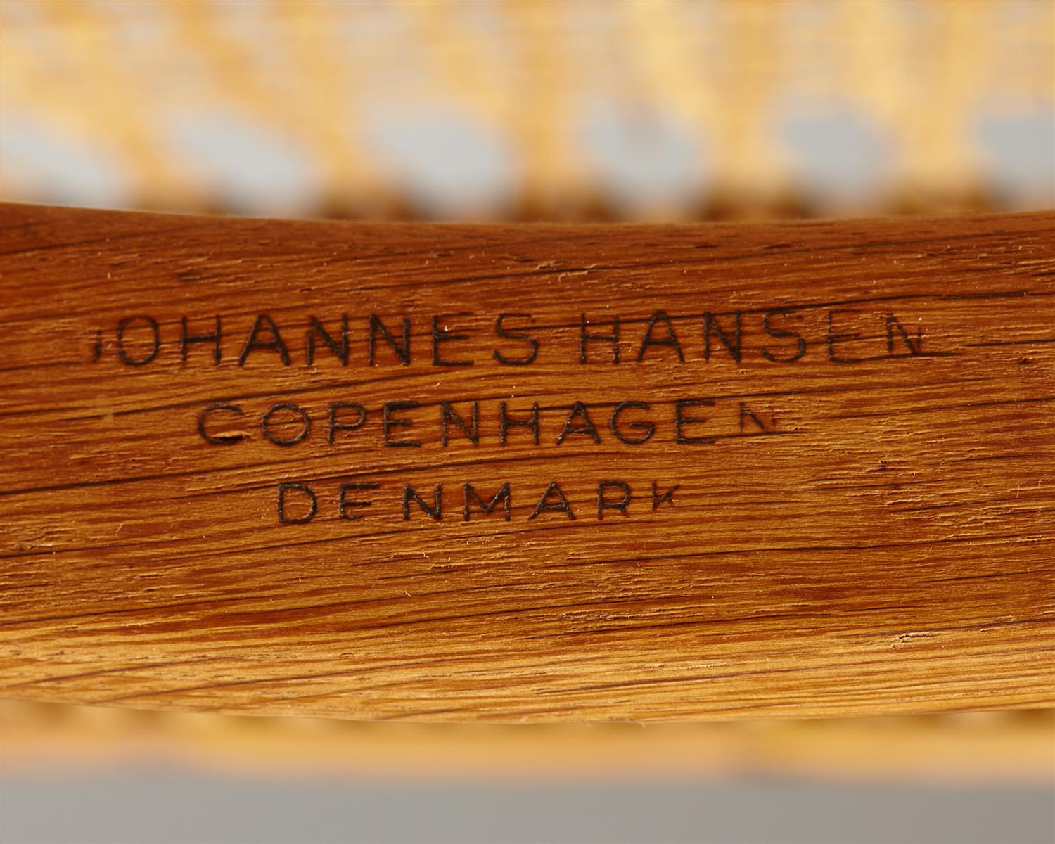 Set of eight dining chairs The Chair designed by Hans Wegner for ...