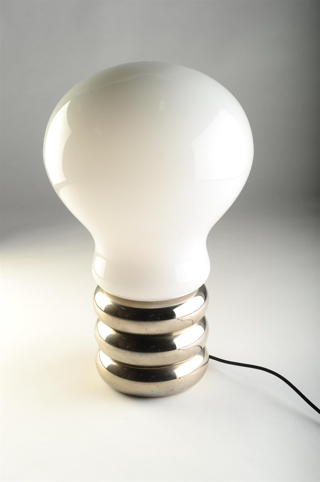 Table lamp, Giant Bulb Bulb. Designed by Ingo Maurer, Germany. 1970's ...