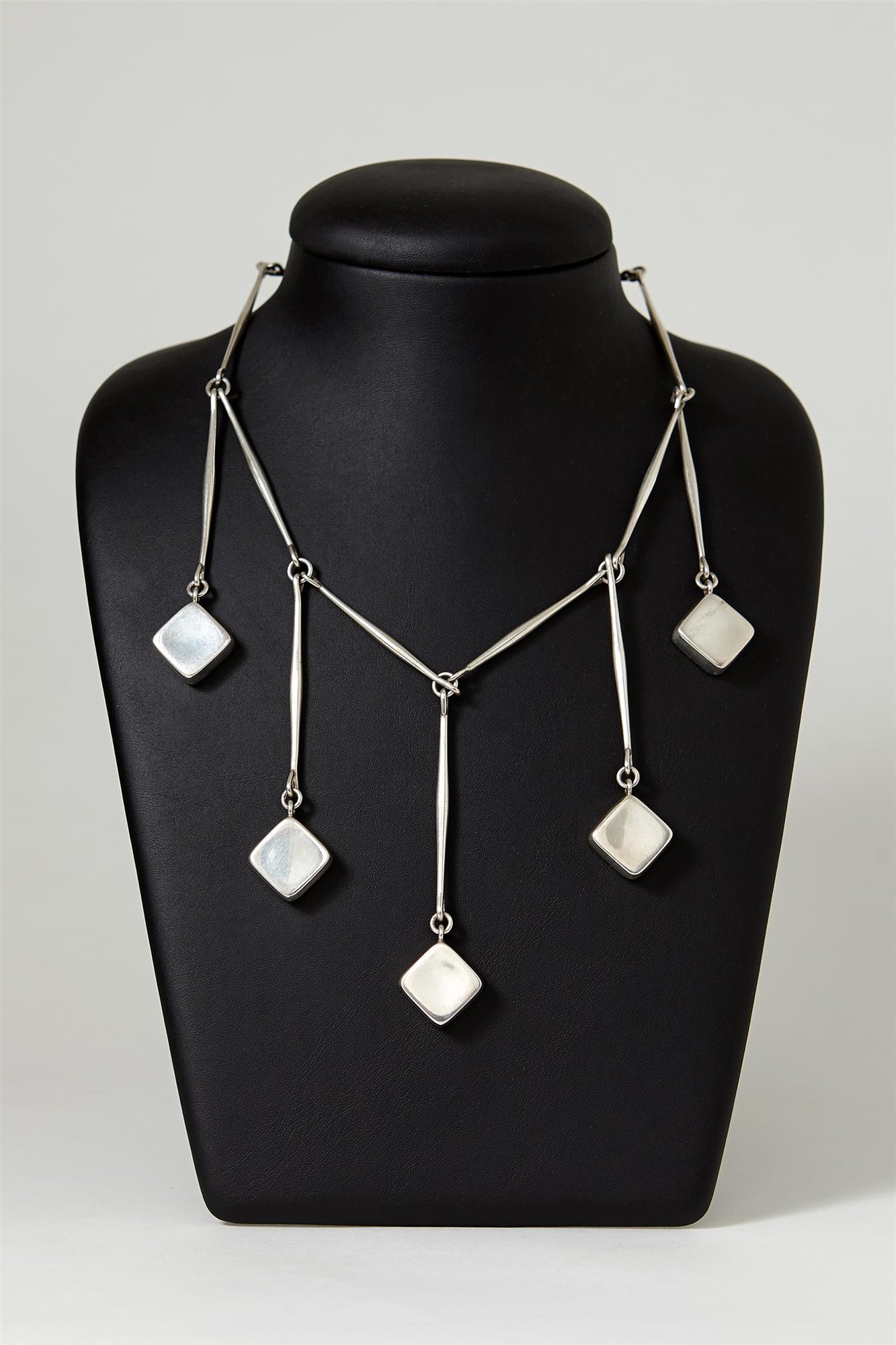 Necklace, designed by Astrid Fog for Georg Jensen, Denmark. 1960's ...