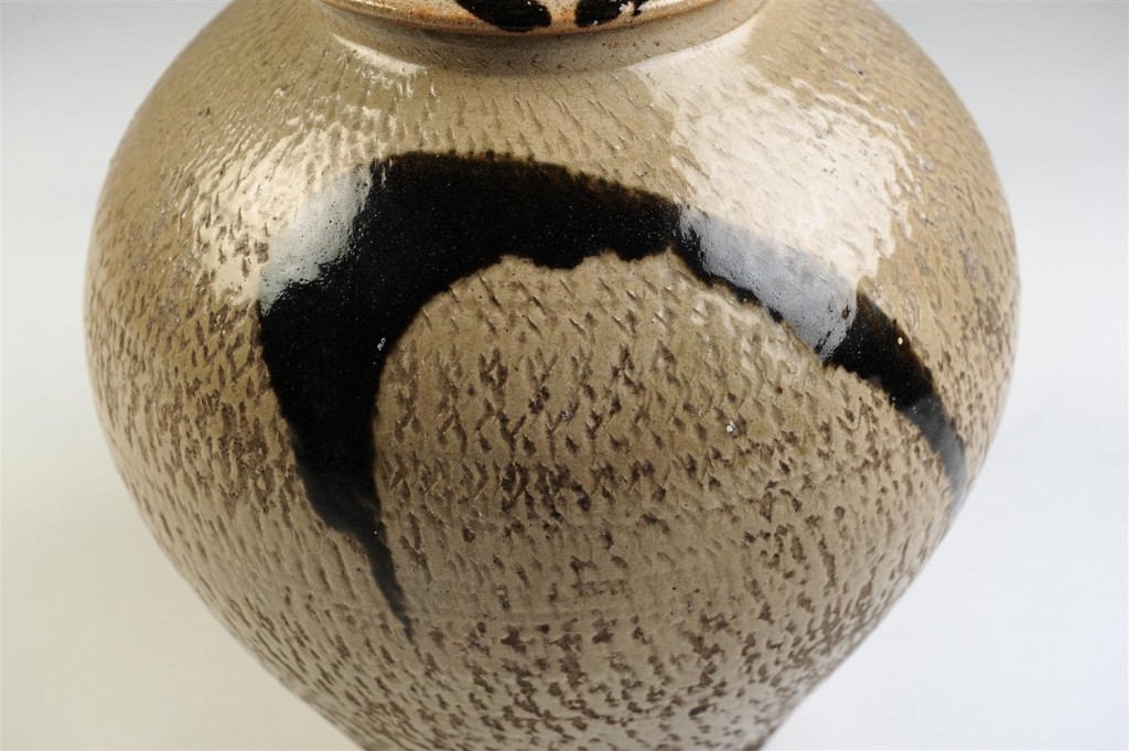 Lidded jar, Irabo Ware. Joseon period, Korea. — Modernity