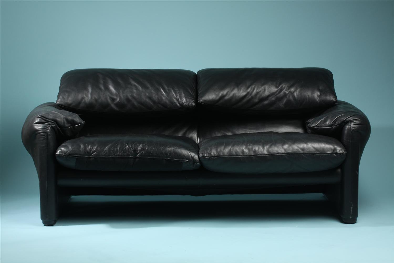 Two seat sofa, Maralunga. Designed by Vico Magistretti for Cassina ...