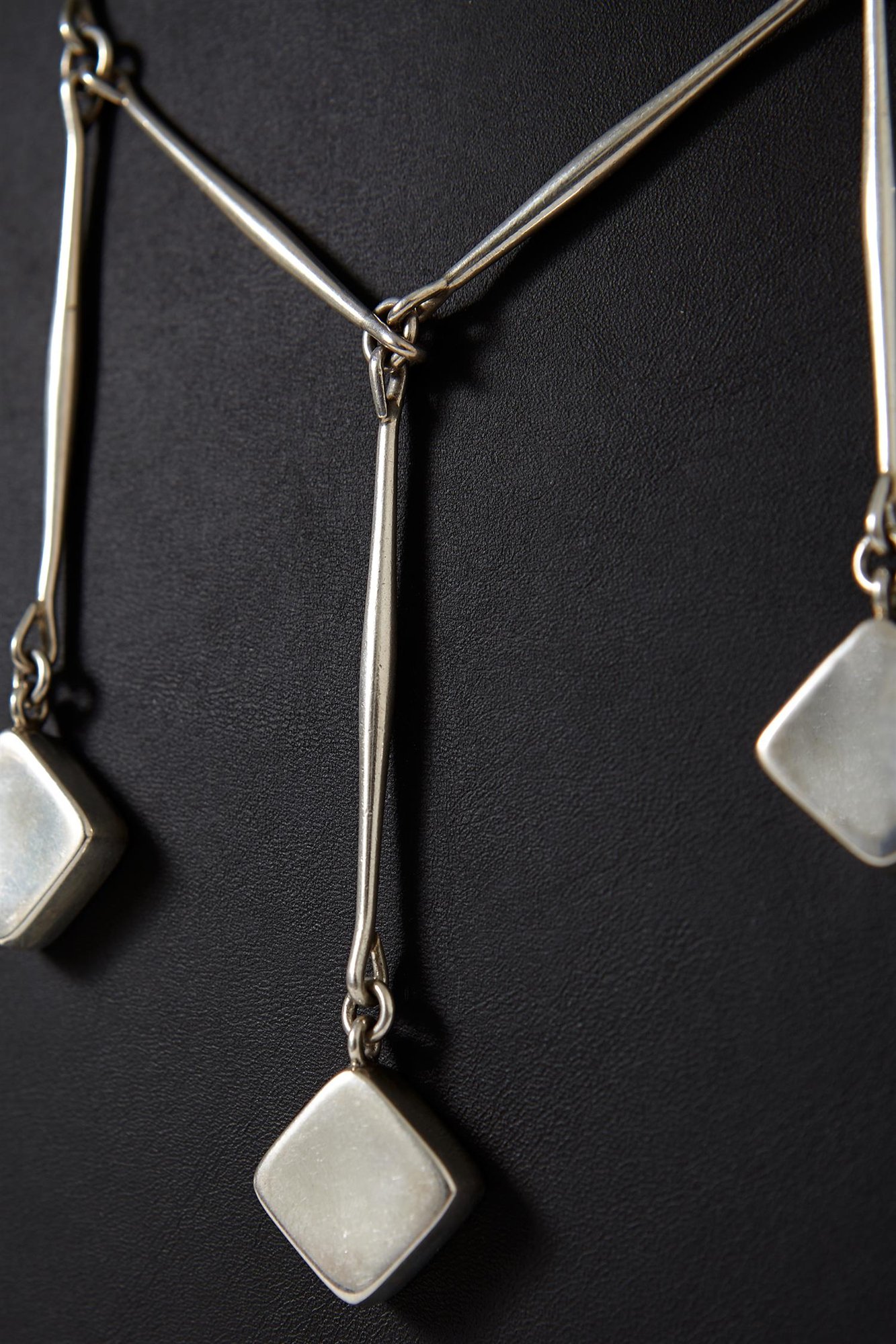 Necklace, designed by Astrid Fog for Georg Jensen, Denmark. 1960's ...