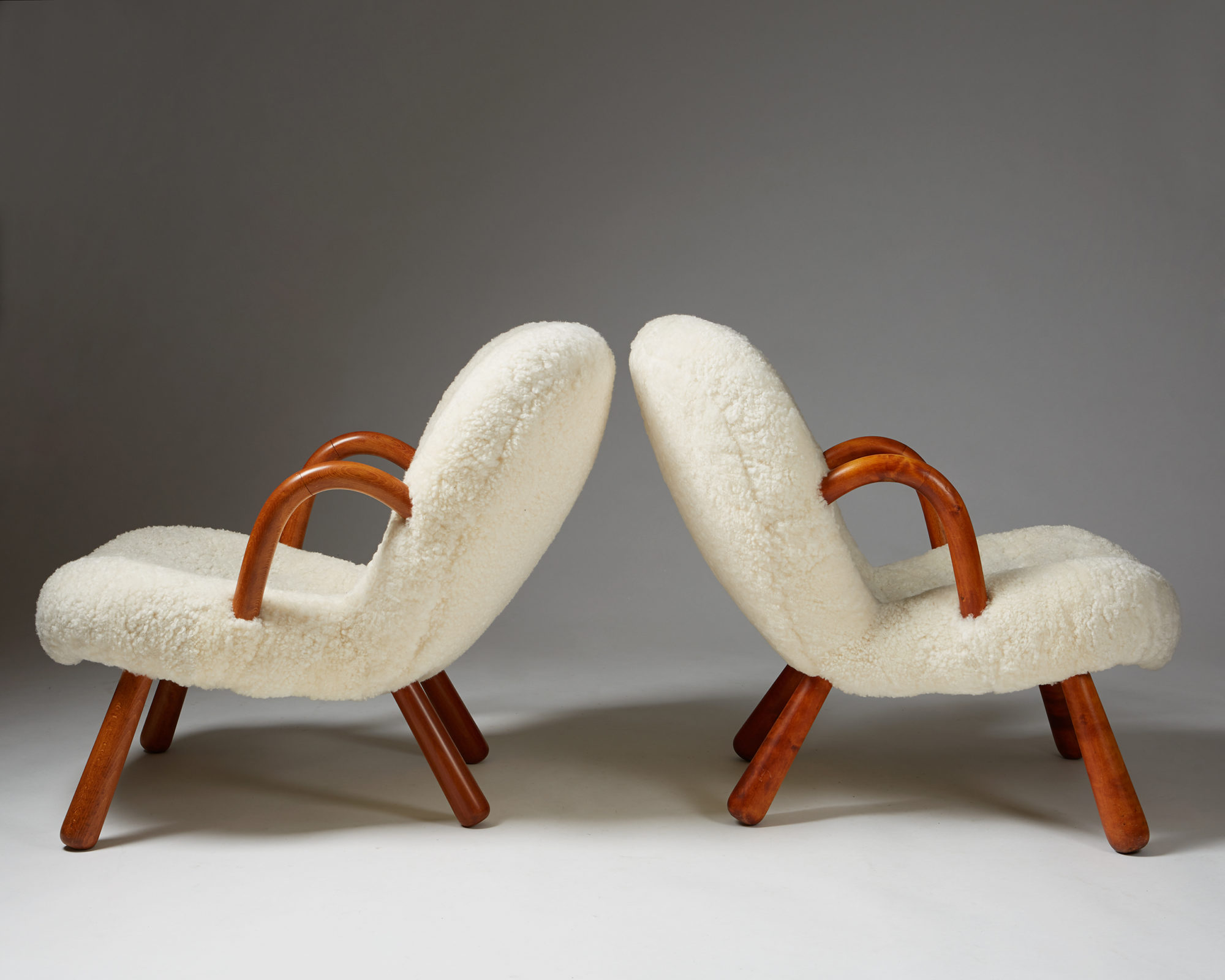 Pair of armchairs designed by Philip Arctander, — Modernity