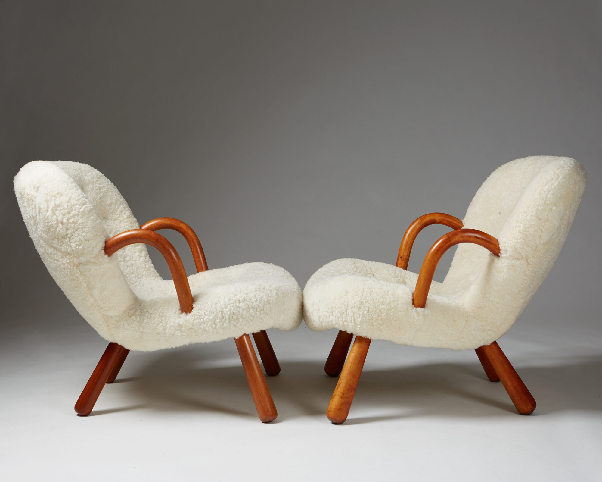 Pair of armchairs designed by Philip Arctander, — Modernity