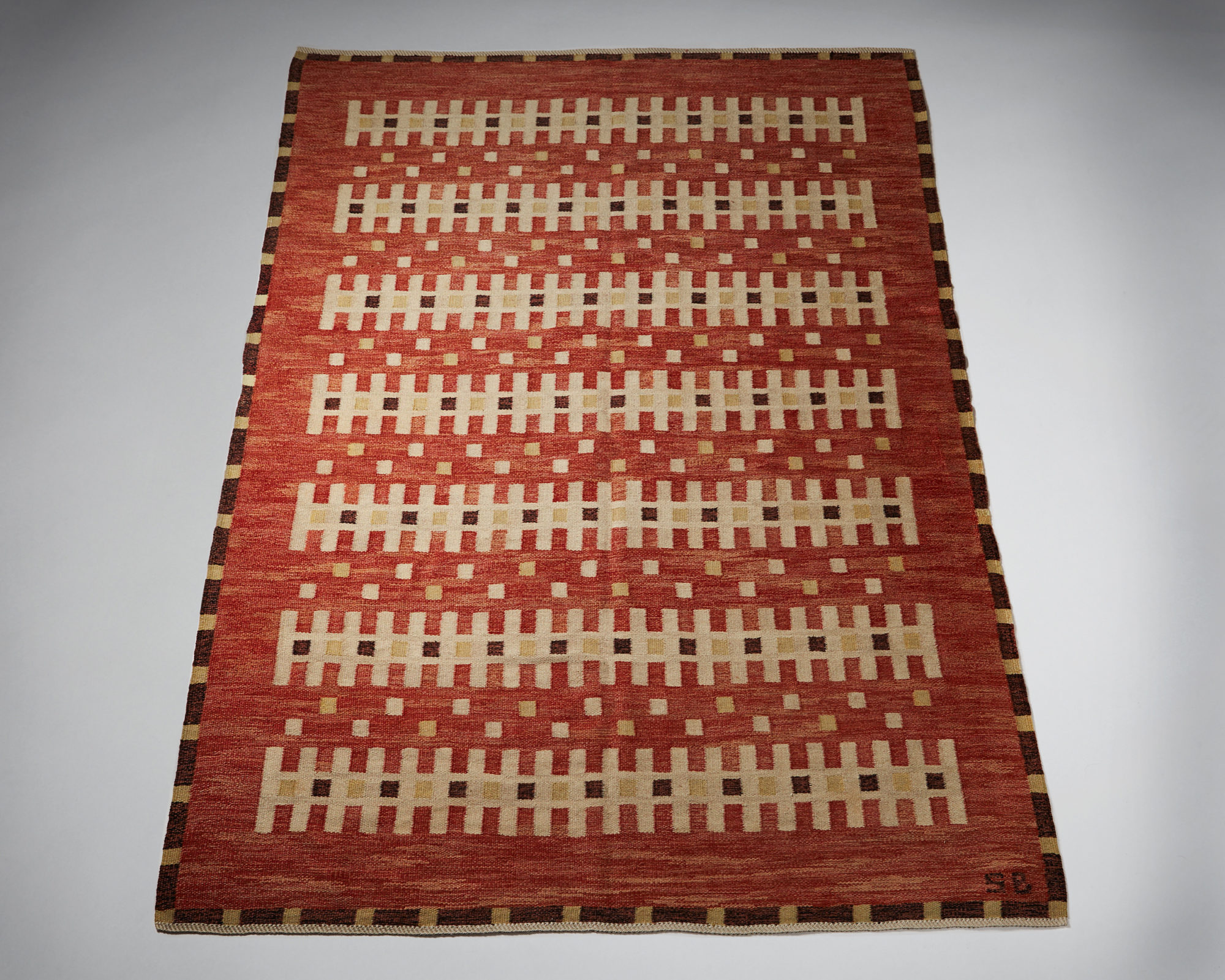 Rug designed by Sigvard Bernadotte, — Modernity