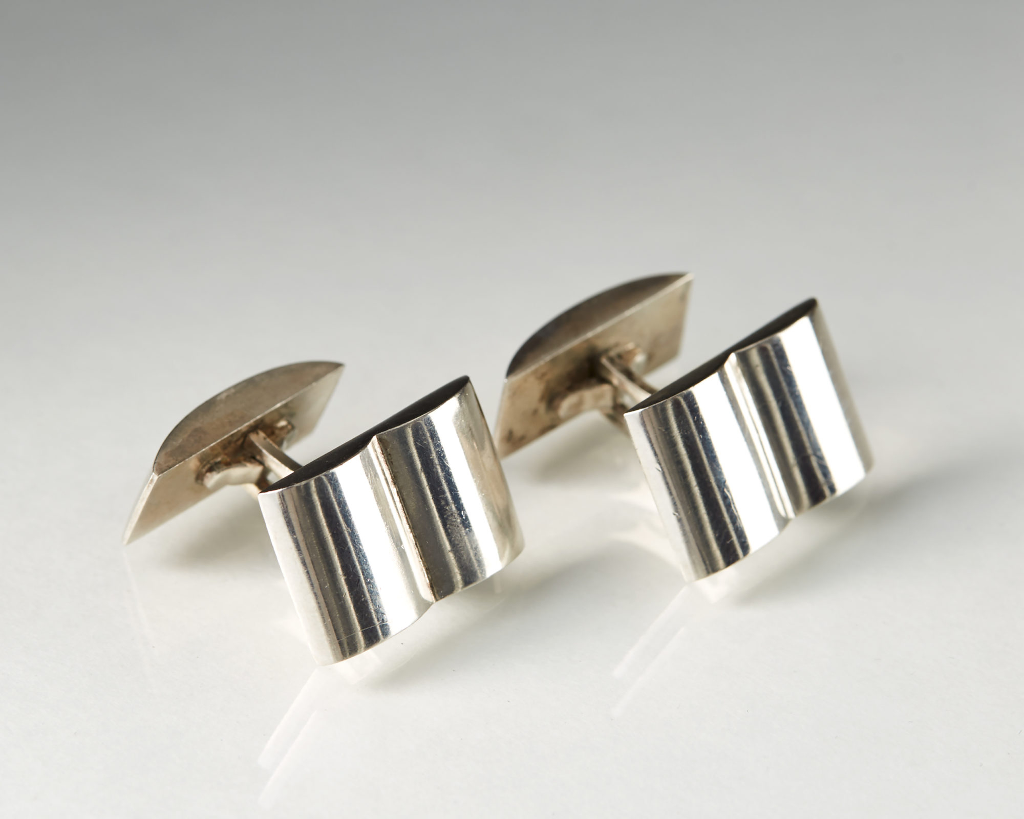 Cufflinks designed by Georg Jensen, — Modernity