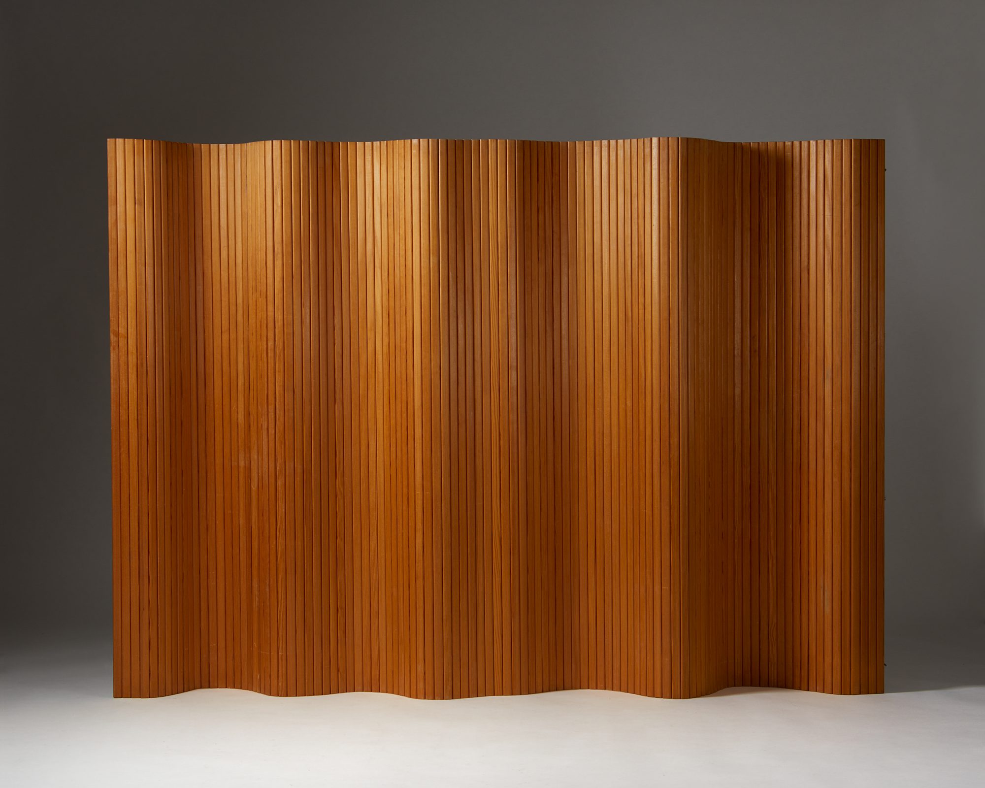 Folding “Screen 100” designed by Alvar Aalto for Artek, — Modernity